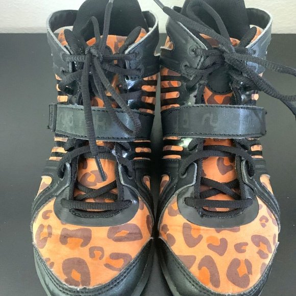 Ryka | Shoes | Ryka Tenacity Women Size 6 High Top Leopard Print Cross ...